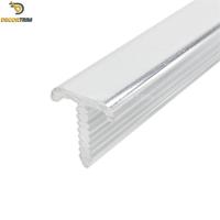 China Aluminum 6063 T Shaped Transition Strip , Floor Divider Strip 10mm Width for sale