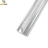 China Aluminum 6063 T Shaped Transition Strip , Floor Divider Strip 10mm Width for sale