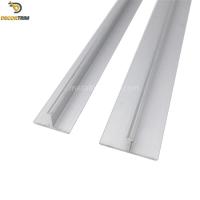 China Anodized Matt Silver T Shaped Transition Strip 14mm 20mm 25mm for sale