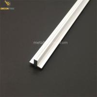 China Aluminum 6063 T5 T Shape Floor Transition Strip 9mm Matt Silver Anti Slip for Vinyl Flooring for sale