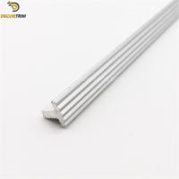 China Aluminum 6063 T5 T Shape Floor Transition Strip 9mm Matt Silver Anti Slip for Vinyl Flooring for sale