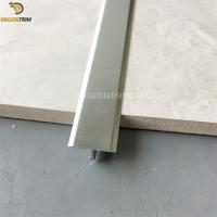 China Decorative T Shaped Transition Strip 17mm Aluminum Alloy Material for sale