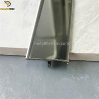 China SS304 T Shaped Transition Strip 8k Mirror Finish 2500mm Tile to Laminated Floor for sale