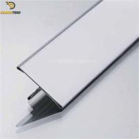 China SS304 T Shaped Transition Strip 8k Mirror Finish 2500mm Tile to Laminated Floor for sale
