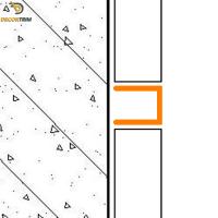 China Aluminum U Channel 8x10mm Flat Decorative Tile to Wall Transition Trim 2500mm Length Anodized Silver for sale