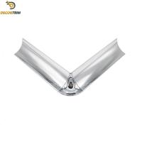China 40mm Width Aluminium Edging Trim , Mill Finish Aluminium Corner Strips for sale