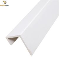 China White Square Shape PVC Tile Trim 12mm For Ceramic Edge Protection for sale