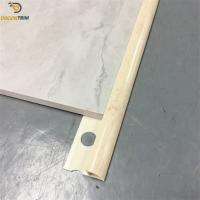 China Protective PVC Tile Trim Curved Closed 10mm 12mm For Wall Corners for sale