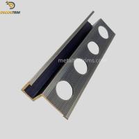 China 12×2500mm Brass Tile Edging Strip Mill Finish Square Shape For Protection for sale