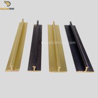 China 18mm T Shape Brass Tile Trim Strip for Flooring Transition Cover OEM for sale
