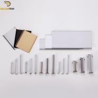 China J Type Aluminum Skirting Profile 2.5m Length 40-150mm Height Wall Corner Moulding for sale