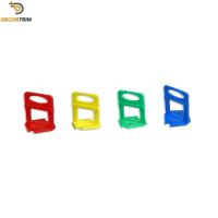 China Multi Color Tile Leveling System Clips 1mm 1.5mm 3mm For Wall Floor for sale