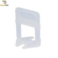 China Plasitc Ceramic Floor Tile Leveling Clips 1mm 1.5mm 2mm Thickness for sale