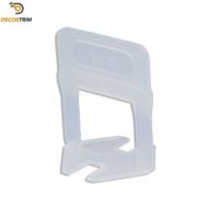 China Plasitc Ceramic Floor Tile Leveling Clips 1mm 1.5mm 2mm Thickness for sale