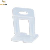 China Wall Tile Leveling System Clips Transparent 2mm 2.5mm 3mm Thickness for sale