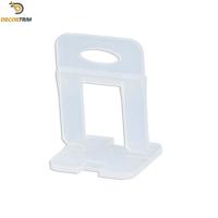 China Wall Tile Leveling System Clips Transparent 2mm 2.5mm 3mm Thickness for sale
