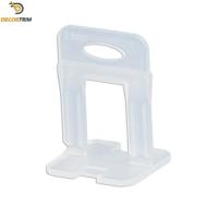 China Wall Tile Leveling System Clips Transparent 2mm 2.5mm 3mm Thickness for sale