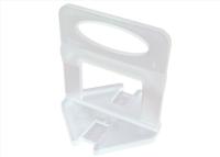 China Multi Color Tile Leveling System Clips 1mm 1.5mm 3mm For Wall Floor for sale