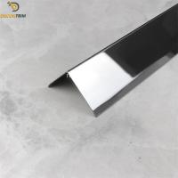 China 50*50mm 304 Stainless Tile Trim Mirror Wall Angle Corner Protectors for sale