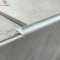 China Round Shape 12mm Aluminum Tile Corner Trim Ceramic Tile Edging Trim for sale