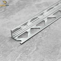 China 12mm L Shape Metal Tile Trim Aluminum Wall Tile Trim Edging for sale