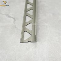 China 12mmx22mm Metal Tile Profile Trim Ceramic Tile Edging Strips for sale
