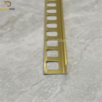 China L Shaped Customizing Metal Tile Trims Tile Profile Aluminium for sale