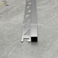 China Tile Edge Trim  Edging Tile Border Trim Round Shape Metal Material 2.5m for sale