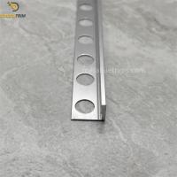 China Aluminium Tile Trim External Quarter L Edge Metal Tile Trims 6063 for sale