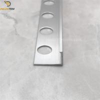 China 12.1×22.8mm Ceramic Tile Trim Corner Edge Aluminium Tile Trim for sale
