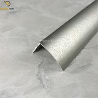 China L Shaped Aluminum Stair Nosing Tile Trim 29x44mm Glossy Finish for Stair Edges for sale