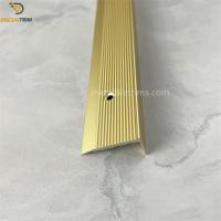 China 33.2mm x 14.9mm Aluminum Tile Edge Trim Anodized Polished 2.5m Length for sale