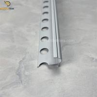 China Tile Edging Profile Anodizing Matt , Stair Nosing Tile Trim 2500mm for sale