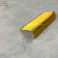 China Aluminum Tile Edge Trim Stair Nosing 25mm x 40mm x 1.1mm Corner Profile for sale
