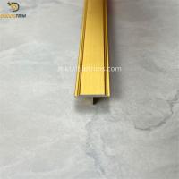 China Aluminum T Channel Tile Trim 20mm x 8mm x 1.9mm 2.5m Length for Ceramic Floor Edging for sale