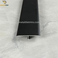 China Ceramic Edge Aluminum Tile Trim T Shaped Transition Strip 3000mm Floor for sale