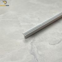 China T Shape Floor Transition Strip Tile Trim 90 Degree 6063 Silver for sale