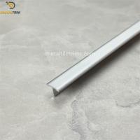 China Tile Trim Aluminum Strips T Shaped Transition Strip Bright / Anodized for sale