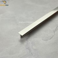 China Gold Corner Trim Metal T Shaped Transition Strip Floor Edging Trim for sale