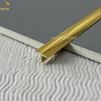 China Tile Corner Strip T Shaped Transition Strip T - Shape Trim Profile Gold for sale