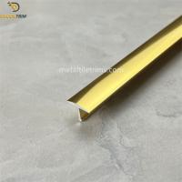 China Tile Corner Strip T Shaped Transition Strip T - Shape Trim Profile Gold for sale