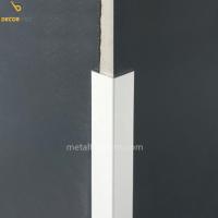 China L Shape Aluminium Corner Guard Anodized Matt Gold / White Color for sale