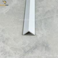 China L Shape Aluminium Corner Guard Anodized Matt Gold / White Color for sale
