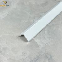 China L Shape Aluminium Corner Guard Anodized Matt Gold / White Color for sale