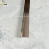 China Tile Corner Guard Wall Corner Protector Strips Coffee Color 2.5 Meters Length for sale