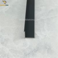 China Wall Protection Corner Guard Tile Outside Corner Trim Matt Black for sale