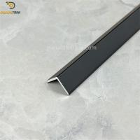China Wall Protection Corner Guard Tile Outside Corner Trim Matt Black for sale