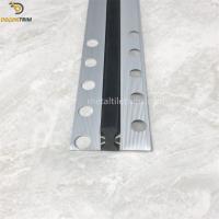 China Tile Trim On Floor Expansion Joint Profile Flooring Profile Mirror Finish for sale
