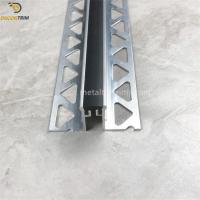 China Aluminum Tile Expansion Joint Profile 10mm 12mm Tile Trim Strips for Floor Wall Edge Protection for sale