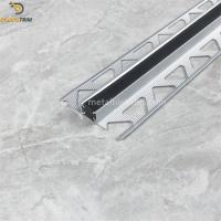 China Transition Strip Expansion Joint Profile Tile Trim Adhesive 2500mm Length for sale
